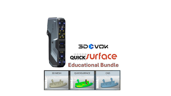 3DeVOK MT + QuickSurface Educational Bundle - Rapid Scan 3D