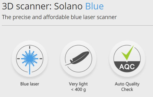 Kreon 3D Solano Blue - Rapid Scan 3D